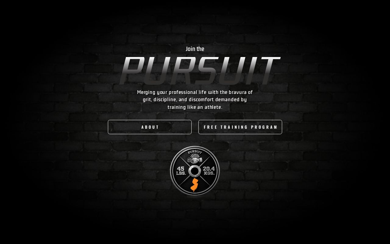 Pursuit Training